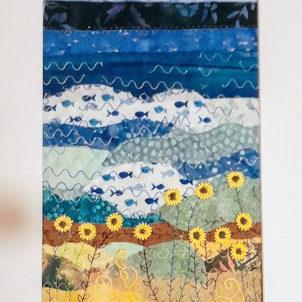 Moonlit Shore Slow Stitch Kit - Etsy