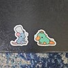 Croc Dog Sticker / Shiba Inu Sticker / Puppy Sticker / Animal Sticker ...