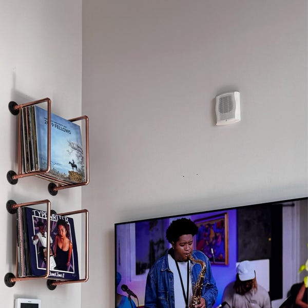 Vinyl Record Display Wall Mounted - Handmade With Copper Pipe | Gift ...