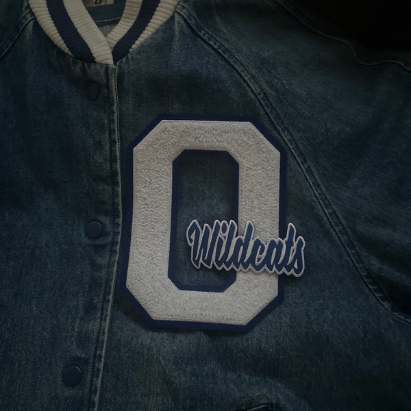 Wildcats - Color Choice - Mascot - Team Name - Words - Iron on Applique ...