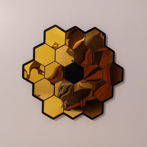 James Webb Space Telescope Mirror - Etsy