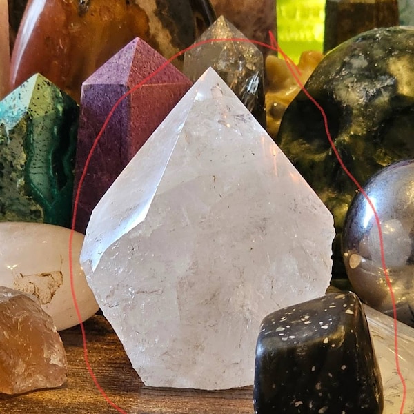 Indigo Gabbro Corner Standing Cube / Merlinite Blizzard Stone Crystal ...