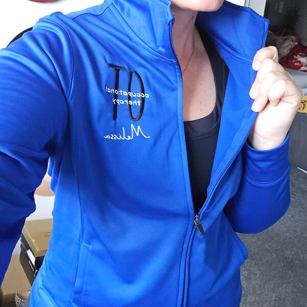 Personalized Gift for OT Full Zip Jacket With Pockets or Pullover ...