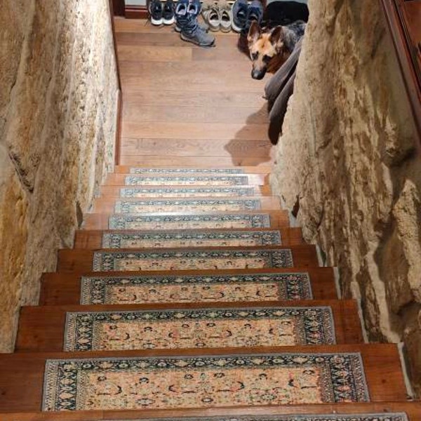 Stair Runner Tread, Non-slip Rug, Easy to Clean, Stair Mat, Rug Runners ...