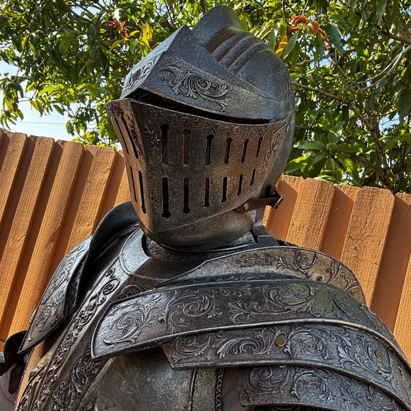 Alva Knight Helmet - Etsy
