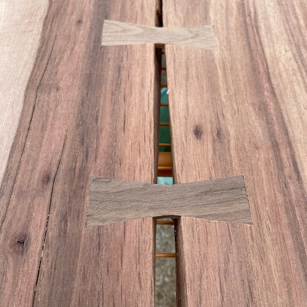 Walnut Bow Tie Inlay - 15 Pack (mini, Medium, Large) - Etsy