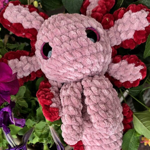Poppy the Axolotl Lovey Crochet Pattern PDF ONLY - Etsy