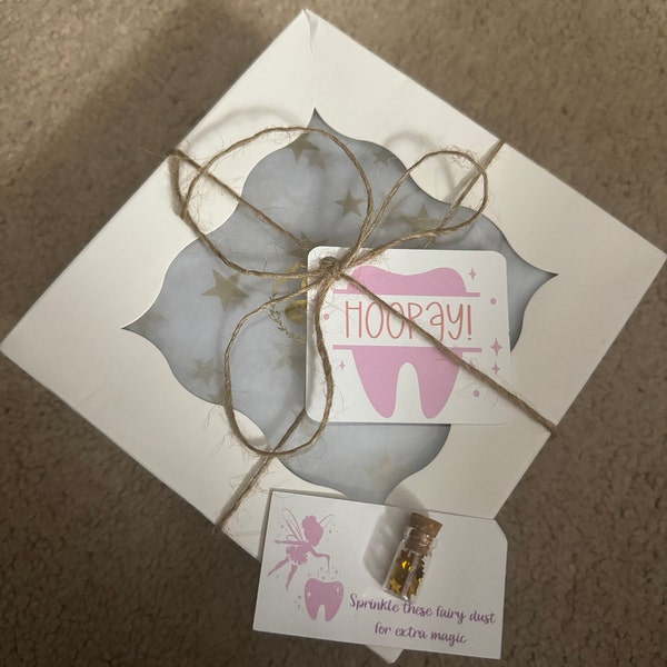Tooth Fairy Kit, Tooth Fairy, First Tooth, Gift Tooth Box, - Etsy