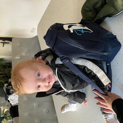 Mini Rucksack Backpack Grey Boys Girls Nursery Bag School Bag Peter ...