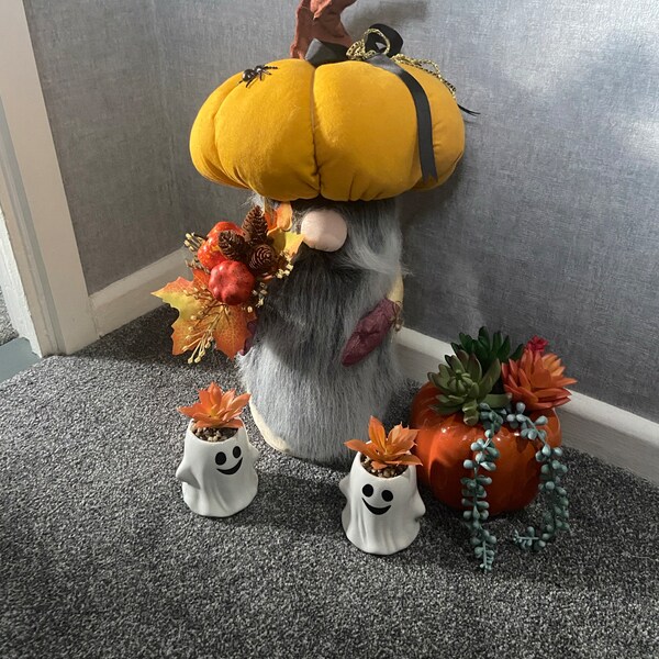 Pattern Pdf Scandinavian Gnome Pumpkin for Halloween Autumn Gnome ...