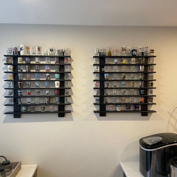 Golf Ball Display Rack Holds 110 Balls, Handmade, Golf Ball Shelf Wall ...