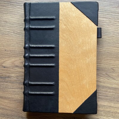 Personalized Custom Hand-engraved Blank Book With Wood - Etsy