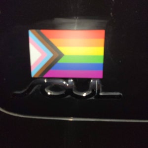 LGBTQ Pride Flag Static Cling Windows Mirrors Car Windows - Etsy