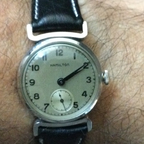 1963-1969 Hamilton Lord Lancaster C Wrist Watch. 10K Goldfilled White ...