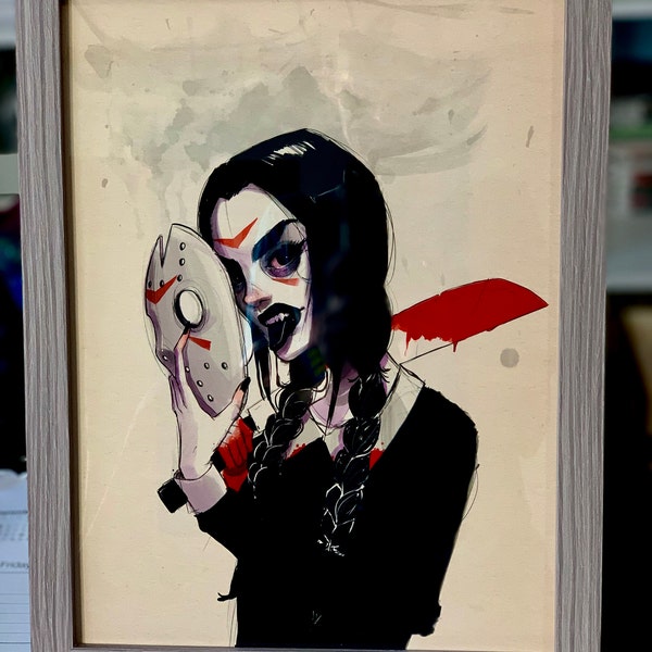 Wednesday the 13th - Fine Art Print - 9x12 - Etsy