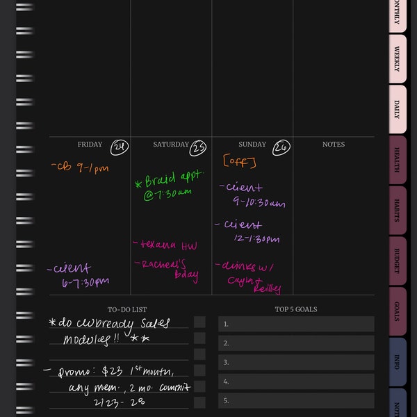 Digital Sticker Book for Goodnotes, PNG Files of Digital Stickers ...