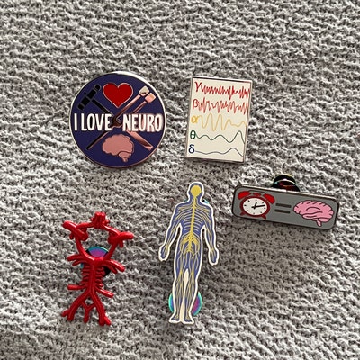 Neurology Pin Pack - Etsy