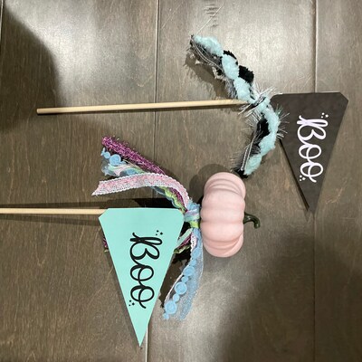 Boo Flag Printable // Boo Pennant Flag // Halloween Penant Flag // Boo ...