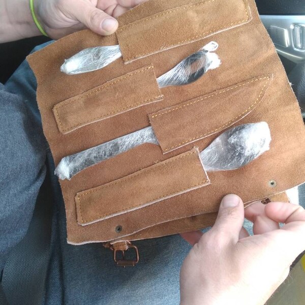 Hand Made Damascus Sword 36'' With Leather Cover - Etsy