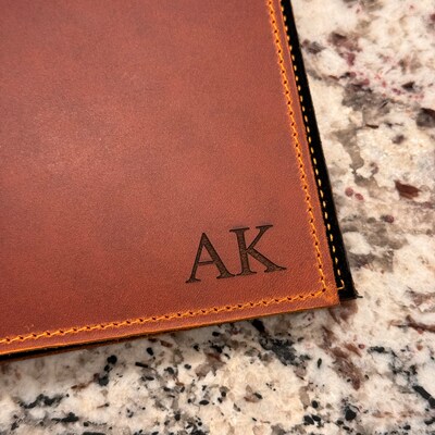 Classy Leather Checkbook Cover for Executives, Business Owners, Gift ...