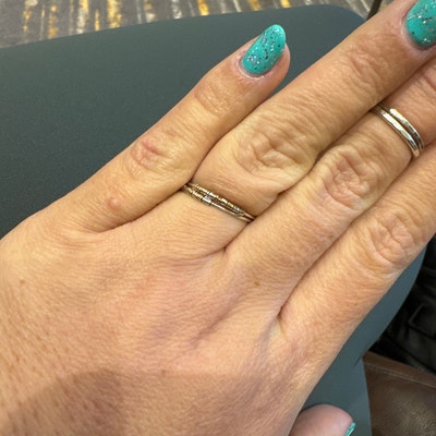 CUSTOM Morse Code Ring, Personalized Morse Code Ring, Any Word, Date ...