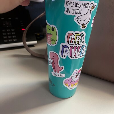 Pink Hearts Sticker Cute Laptop Stickers Laptop Decal - Etsy