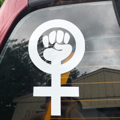 DECAL Feminist Vinyl Decal, Car Decal, Feminist Decal, Feminist Sticker ...