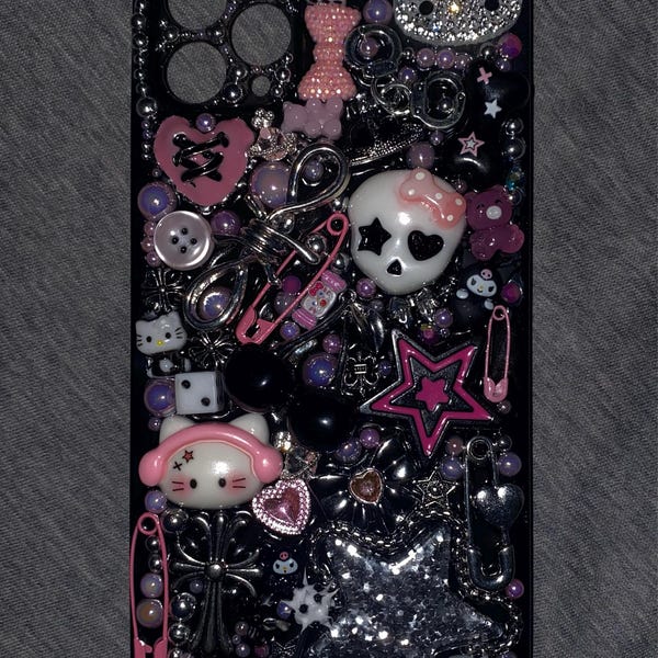 Junk Cases | Charm Phone Cases | Sanrio Phone Case - Etsy