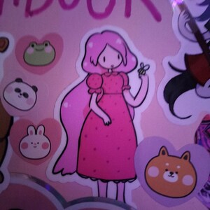 OMORI Aubrey and Bunnies Decora Fashion Cute Sticker - Etsy