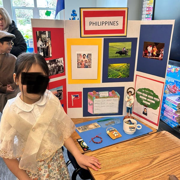 Free Pin, Adult-size Filipiniana Embroidered Alampay, Handmade in the ...