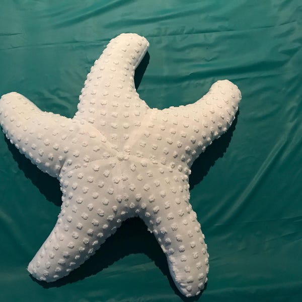Starfish Sewing Pattern, PDF Sewing Pattern, Pillow Pattern, Minky Dot ...