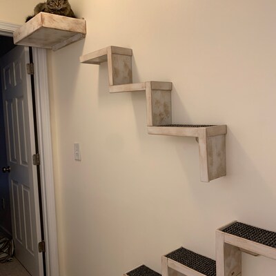 Floating Cat Stairs Floating Cat Bed Cat Perch Cat Furniture - Etsy