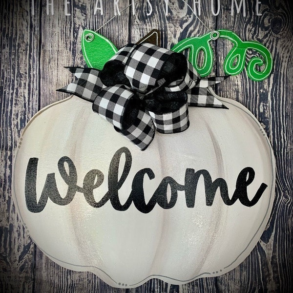Pumpkin - 010102- Unfinished Wood Laser Cutout, Wreath Accent, Door ...