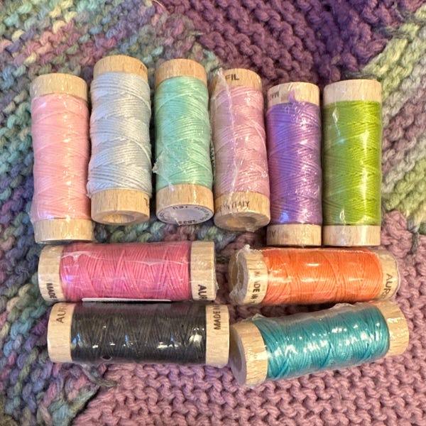 Aurifil Quilt in a Day Neutrals Eleanor Burns Mako Cotton 50 Weight Wt ...