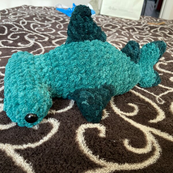 Hamilton the Great Hammerhead Shark Amigurumi Pattern, Crochet ...