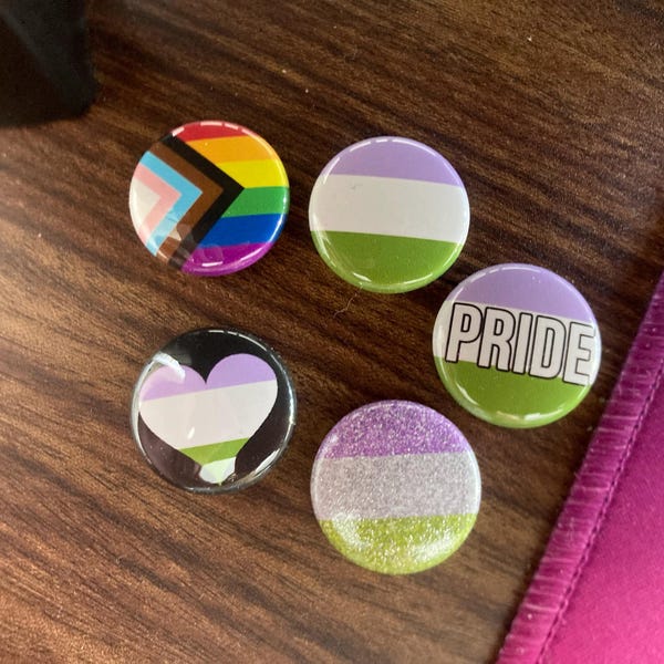 Asexual Pride Pins | Ace Pride Pins | Asexual Pride Buttons | Asexual ...