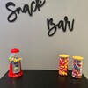 Snack Bar Sign - Snack Bar Cutout Sign - Snack Bar Word Cut Out ...