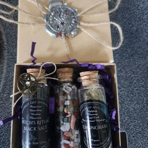 Moon Goddess Gift Box Selene Moon Candle Perfume Oil Ritual Moon Lover ...