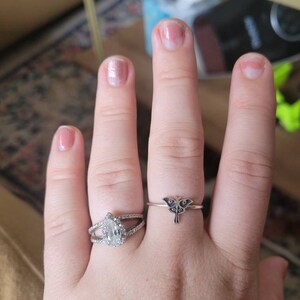 T Rex Ring Dinosaur Ring Sterling Silver Raptor Ring | Etsy