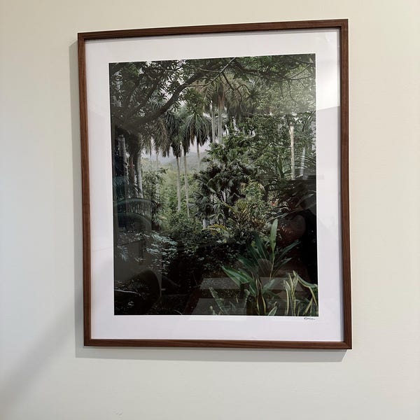 Solid Hardwood Bifold Picture Frame in Walnut Maple | Hinged Frame ...