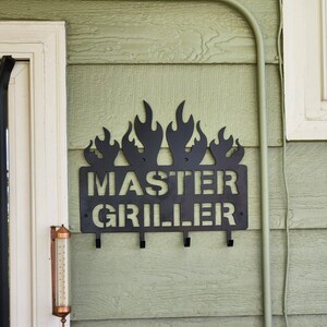 Barbeque Tool Rack, Barbeque Tool Hanger, Barbeque Tool Holder ...