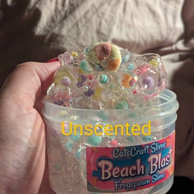 Frog Spawn Slime smitten Kitten Unscented Stretchy Frogspawn Crunchy ...