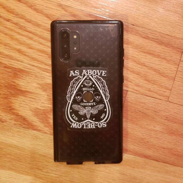 As Above so Below Clear Sticker - Ouija Planchette Decal - Witchy Gift ...