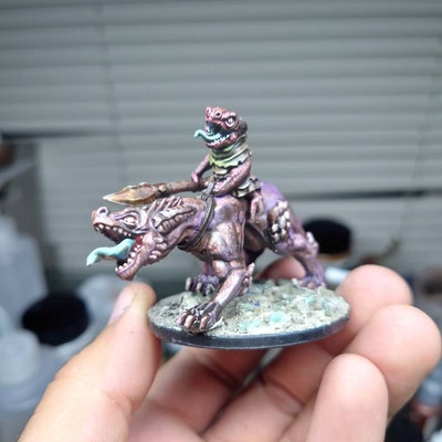 Kobolds on Riding Lizard Mounts 28mm or 32mm D&D 3D Resin - Etsy