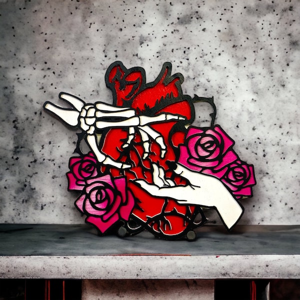 Never-ending Love Artwork- SVG Laser Cut Files for Glowforge Laser ...