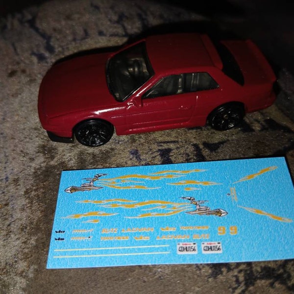 Weld Toyota Mark 2 D1GP Waterslide Decals 1:64 Hw/matchbox - Etsy