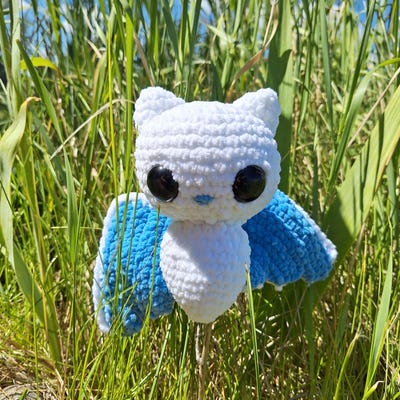 PATTERN: Plush Binx the Bat Pattern Amigurumi Chunky Bat Pattern Super ...