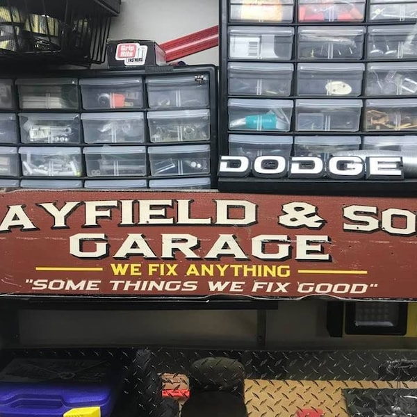 Custom Mechanic Sign, Mechanic Sign, Garage Sign, Funny Mechanic Sign ...