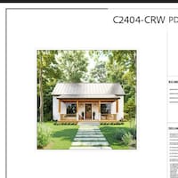 31'x21' Tiny House Plans 1bedroom House W/porch - House Floor Plans Design Plans - Custom Home ...