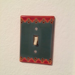 Decorative Switch Plates, Border Design, Southwest Design, Western ...